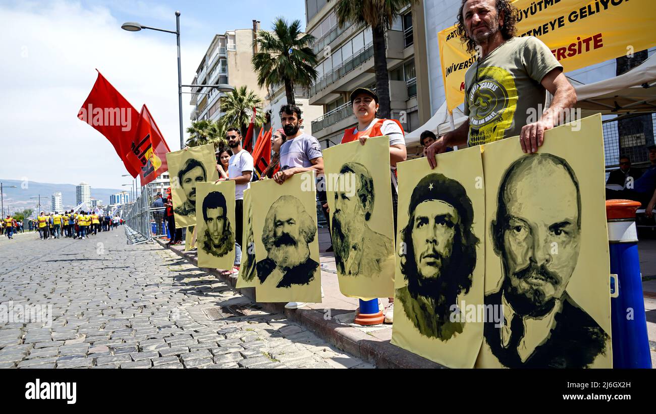 May 1, 2022, Izmir, Turkey, Turkey: 1 May International Labour Day ...