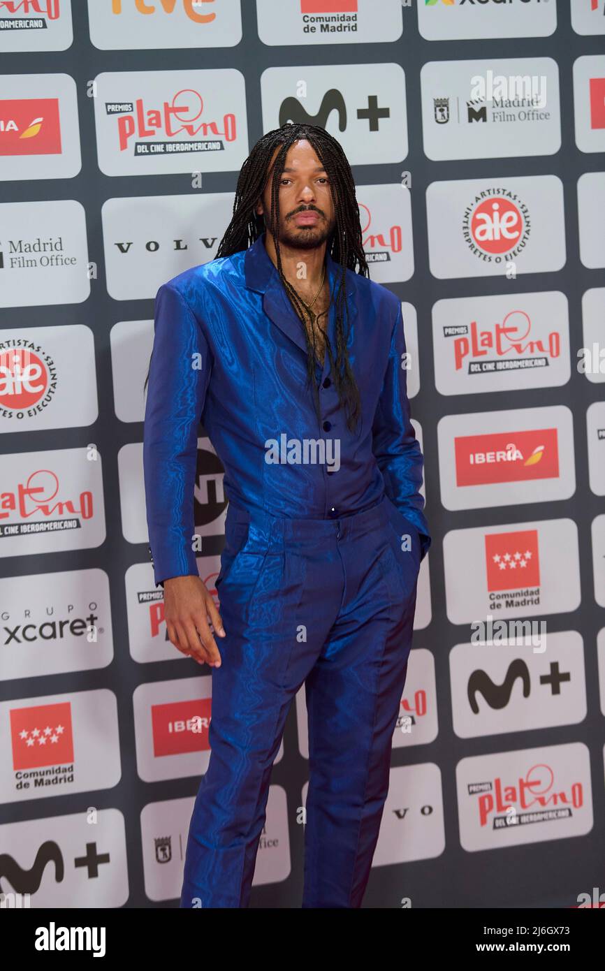 May 1, 2022, Madrid, Madrid, Spain: Sergio Momo attends Platino Awards ...