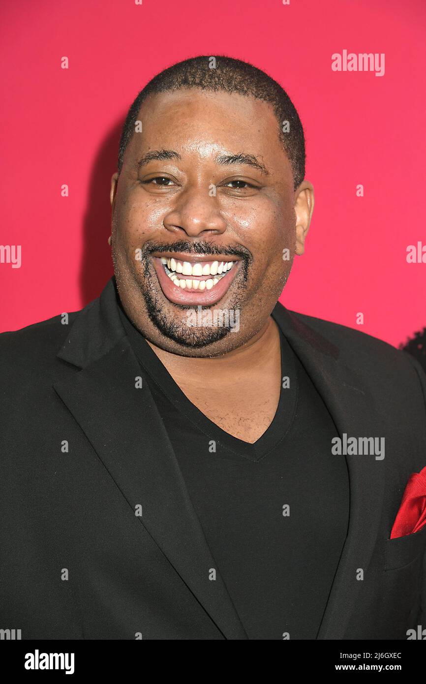 Brian Moreland poses for photographers before the "POTUS" Broadway ...