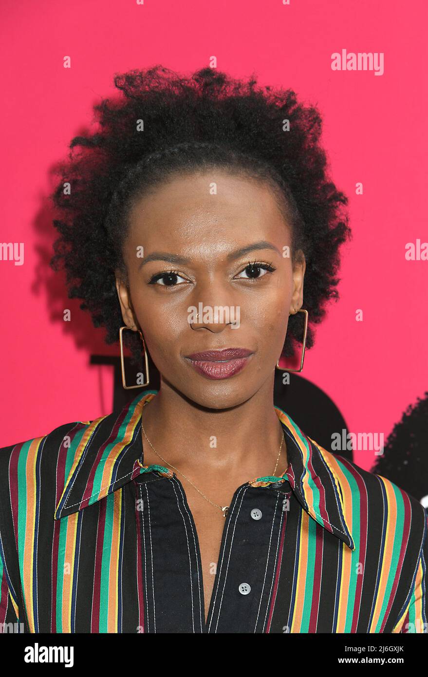 Kimber Elayne Sprawl poses for photographers before the "POTUS ...