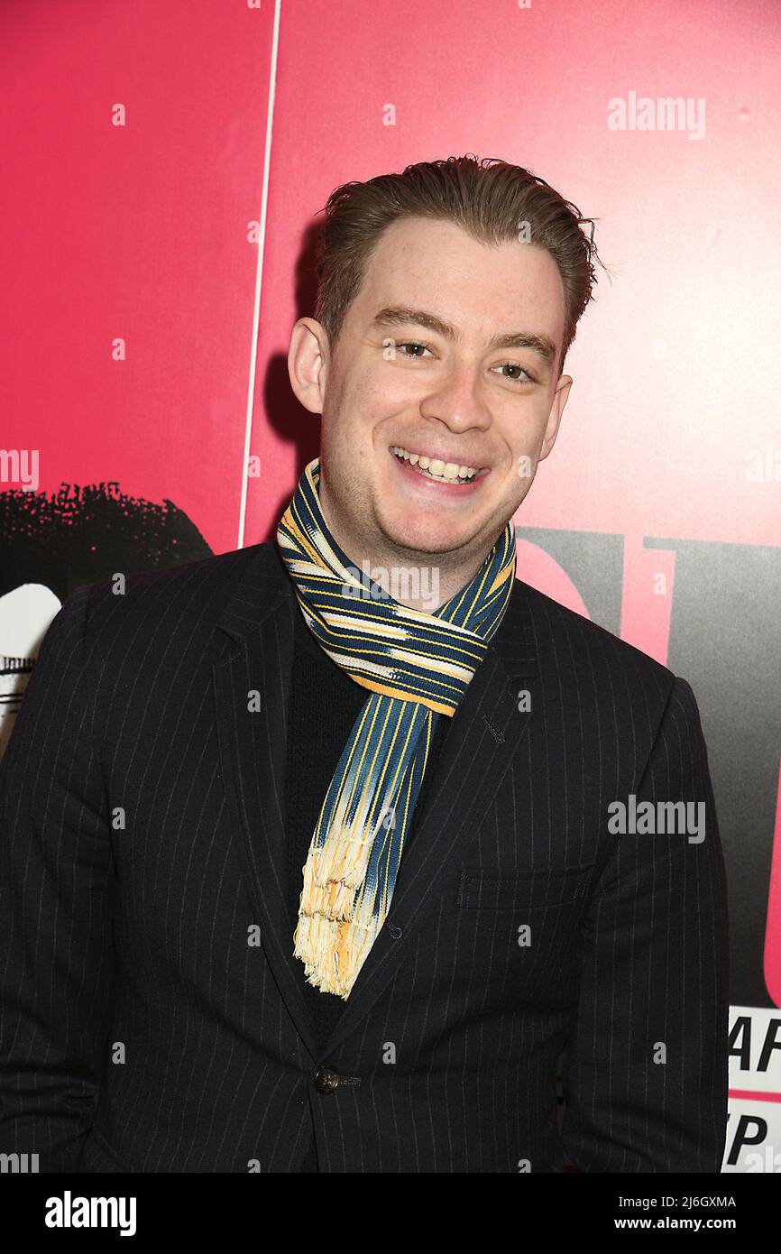 Tony Marion poses for photographers before the "POTUS" Broadway Opening ...