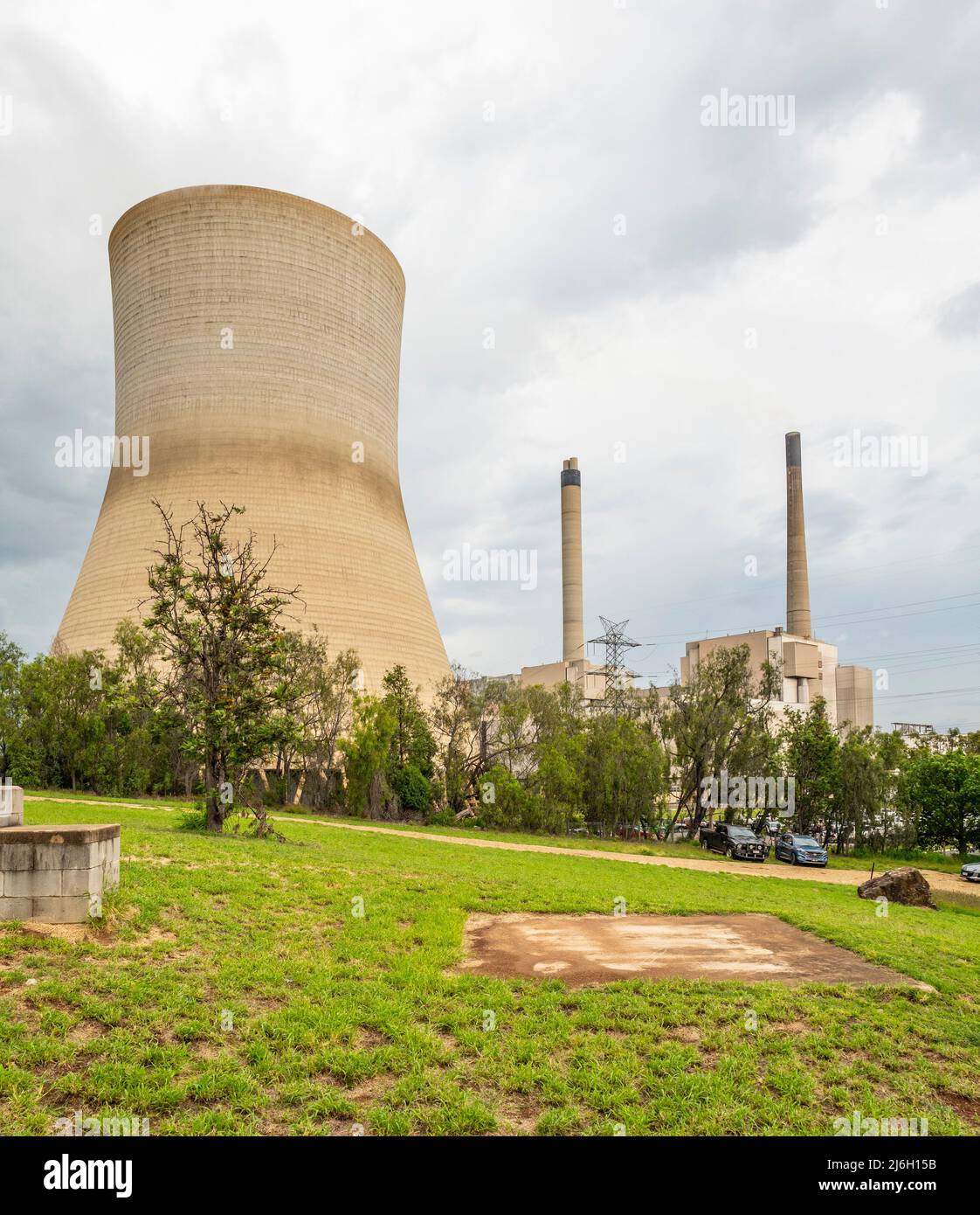 Callide power station near Biloela in queensland, australia, showing ...