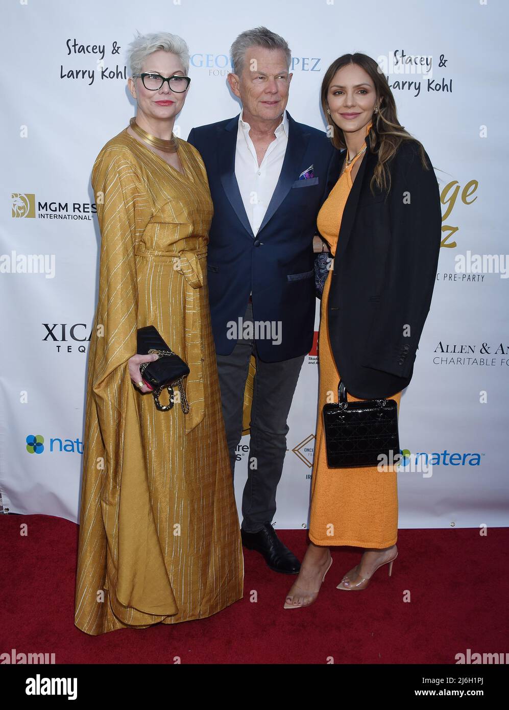 Brentwood, California, USA. 1st May, 2022. Amy Foster-Gillies, David ...