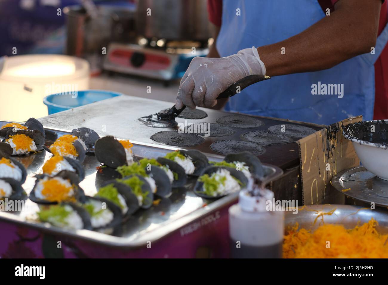 Unhealthy thai street food hi-res stock photography and images - Alamy