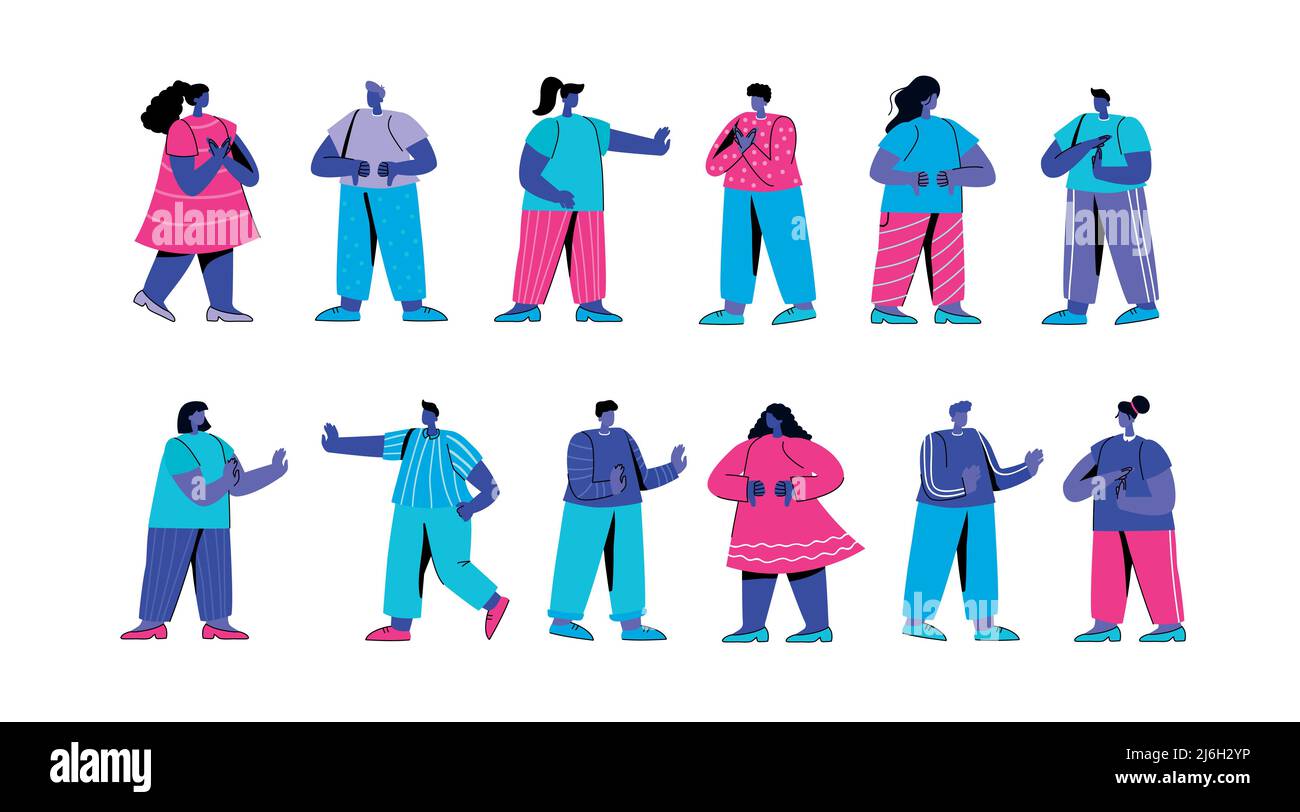 Male body language Stock Vector Images - Alamy