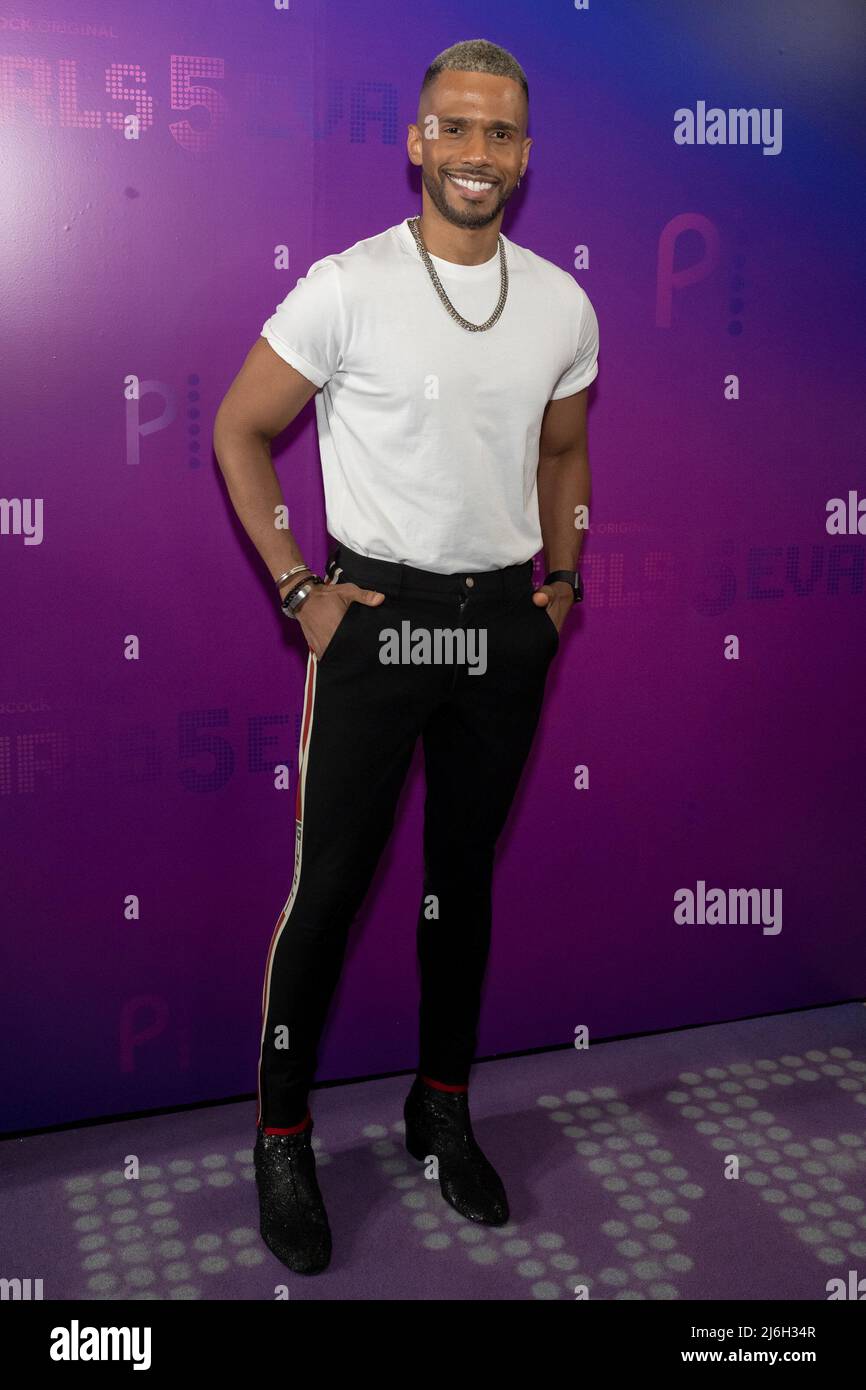 Eric West attends the Peacock premiere event of GIRLS5EVA at The Roxy ...