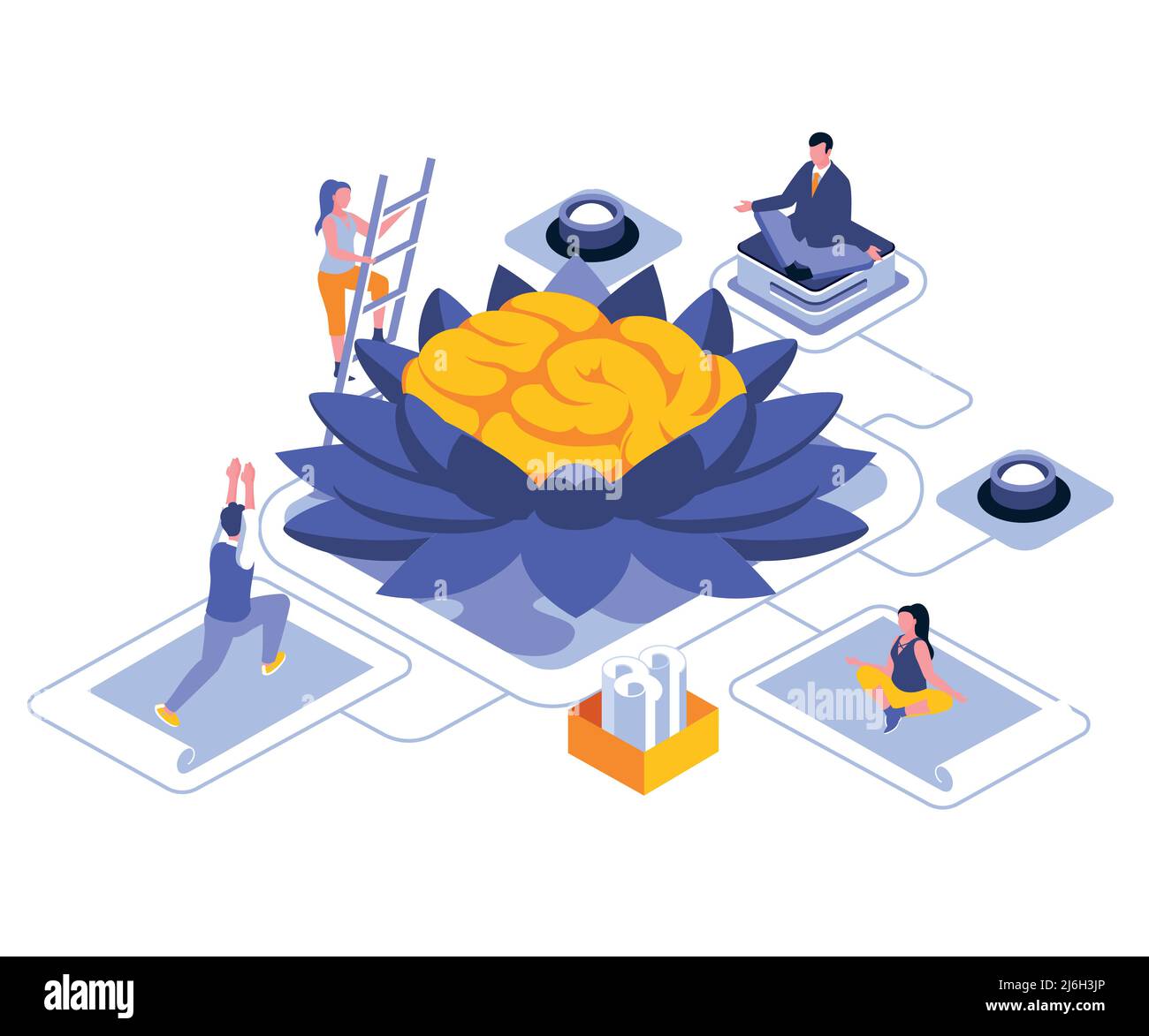 Stress Responsive Stock Vector Images - Alamy