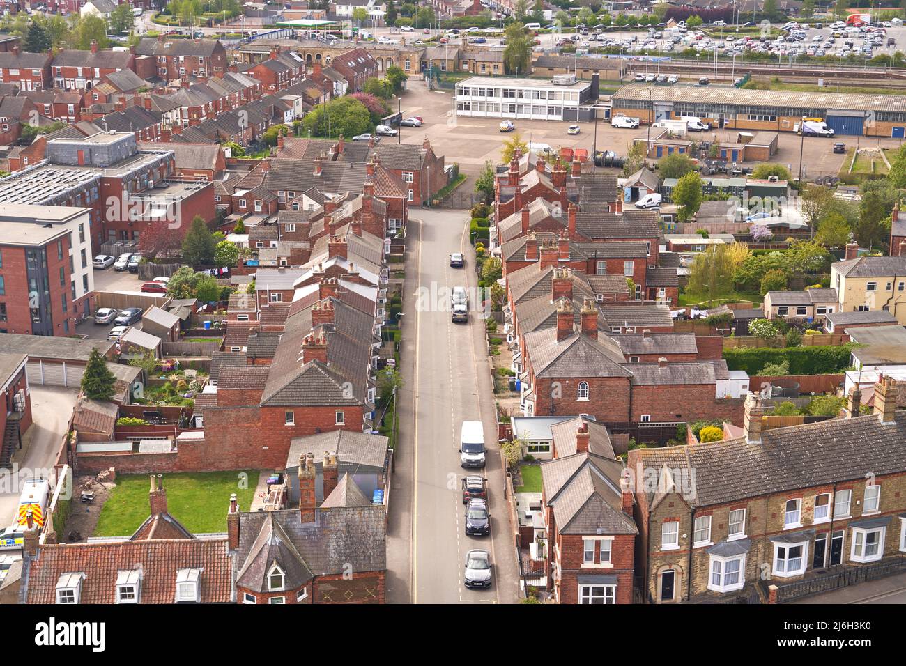 Boston uk aerial hi-res stock photography and images - Alamy