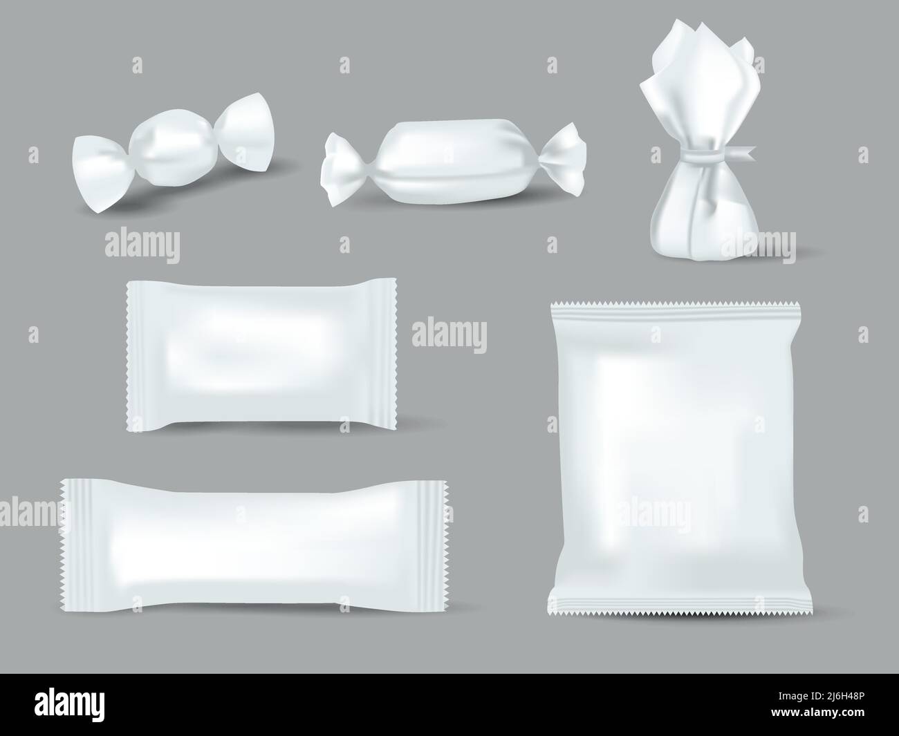 Wafer bar packet Stock Vector Images - Alamy
