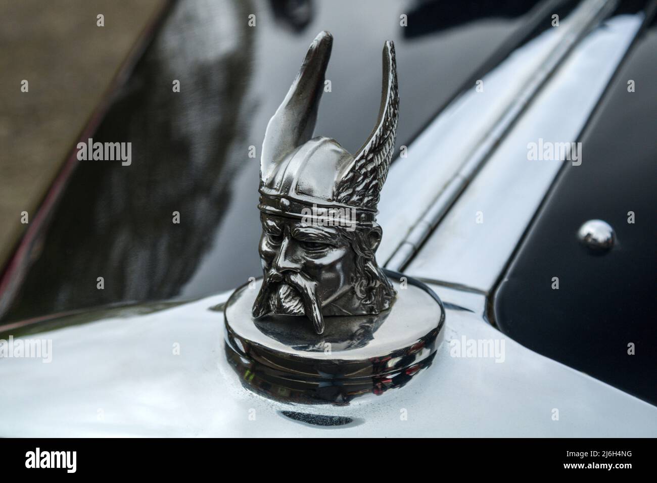 Rover bonnet mascot. Elland Road Engine House Classic Car Show 2022 ...