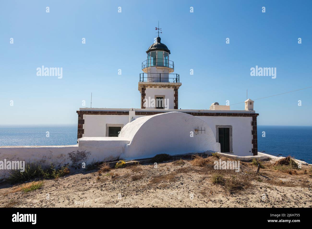 Faros lighthouse santorini greece hi-res stock photography and images ...