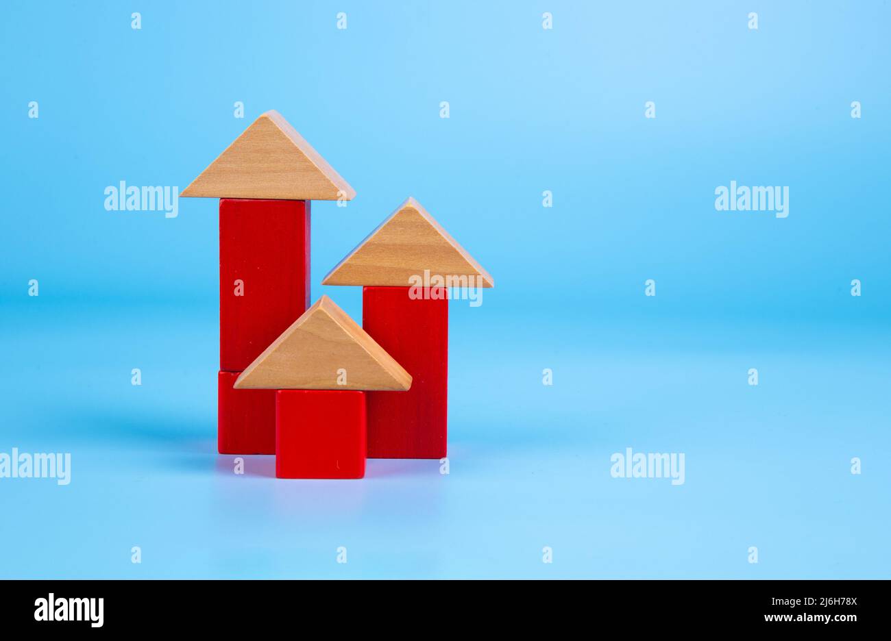 Wood house model.Choosing the right home and housing development ...