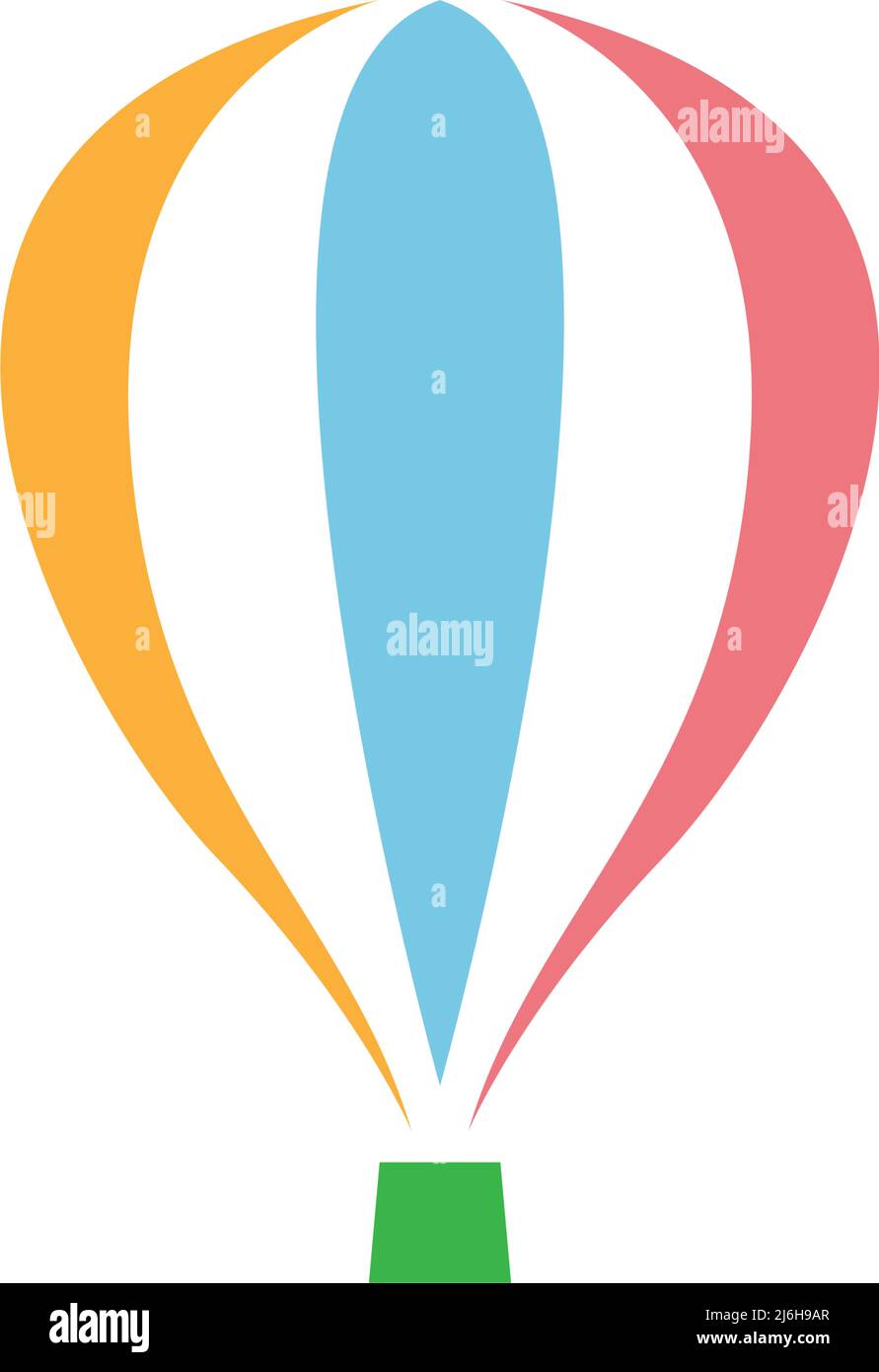 Air ballon icon logo design illustration vector Stock Vector Image ...