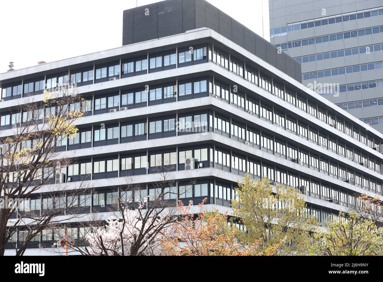A general view of Osaka Joint Government Building No. 2 in Osaka, Japan ...