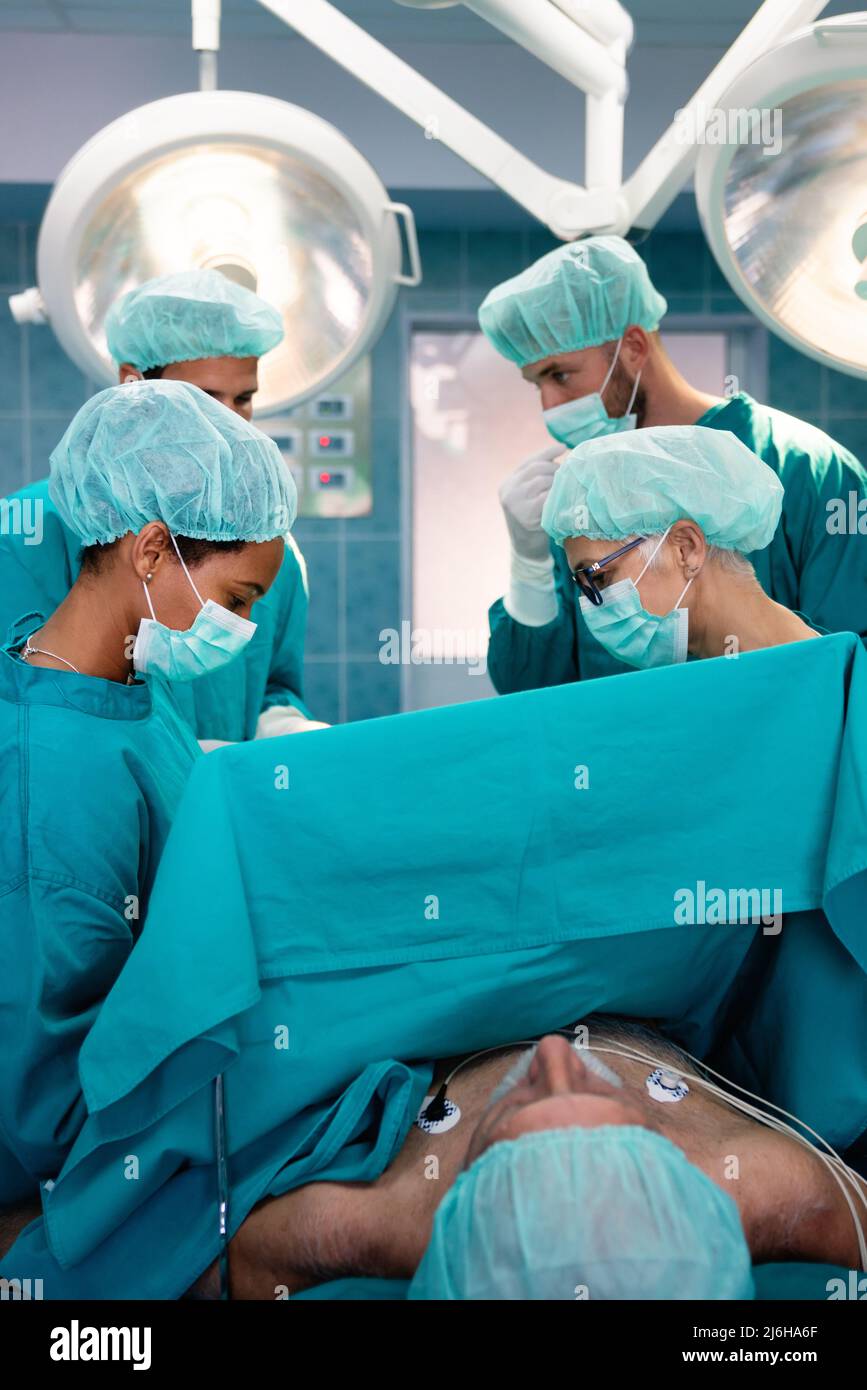 Hospital medical surgery team is ready for the operation Stock Photo ...