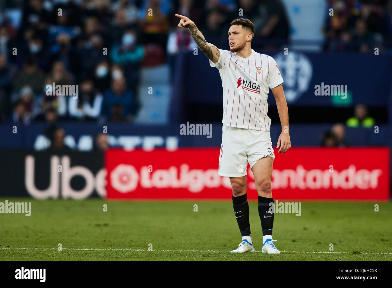 21th April 2022; Estadio Ciutat de Valencia, Valencia, Spain; La Liga ...