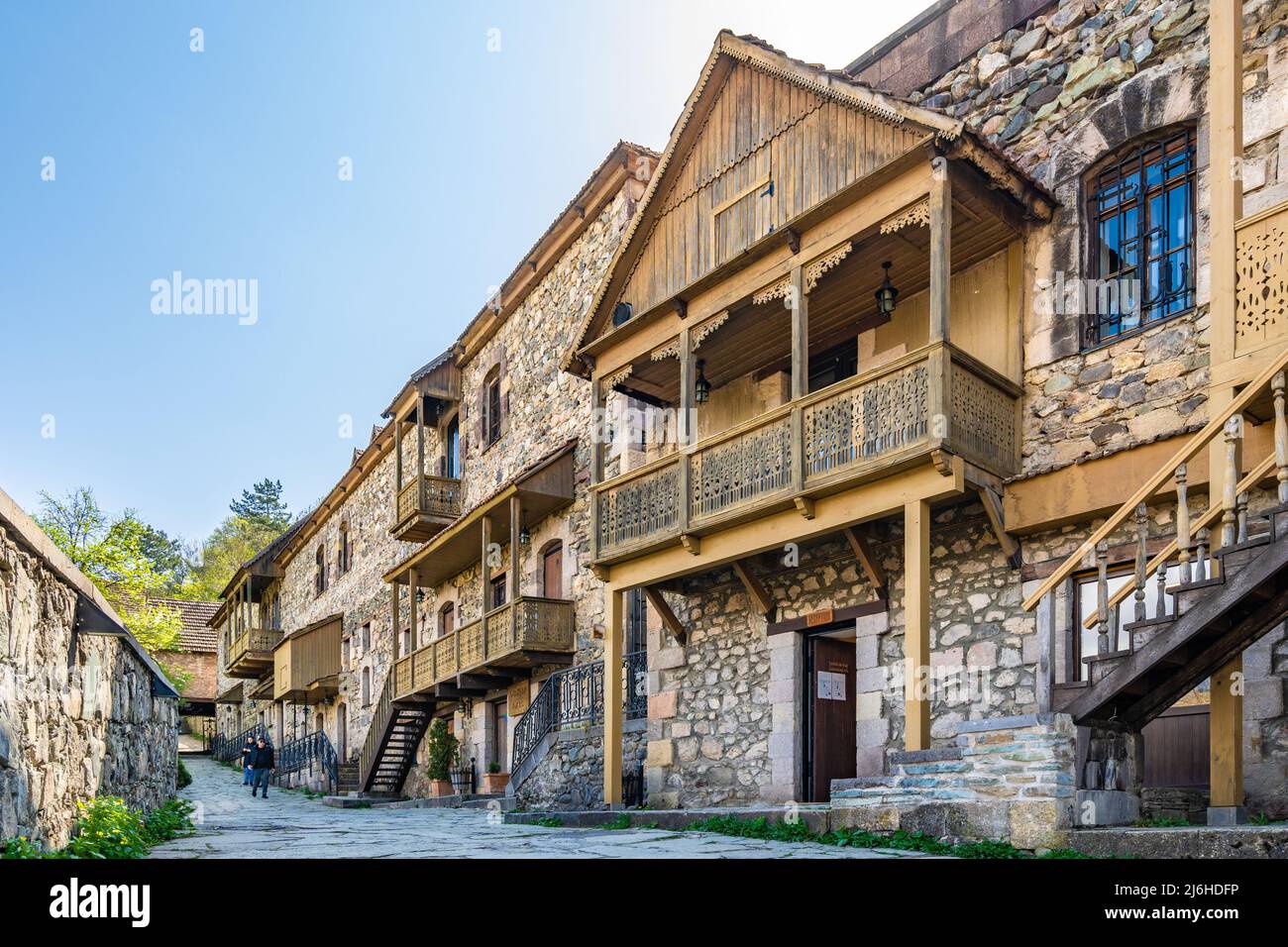 Dilijan, Armenia - April 28, 2022 - Tufenkian Old Dilijan Complex in ...