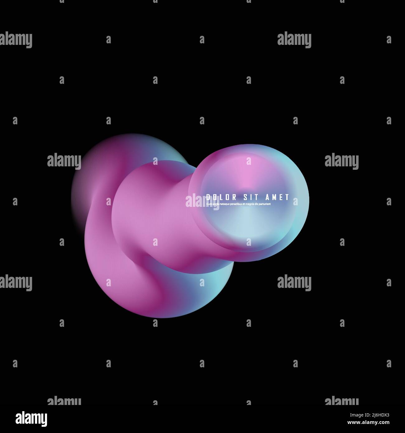 Creative design liquid wave shapes. Vector illustration Stock Vector ...