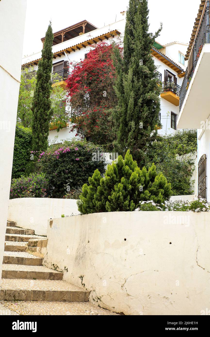 Altea old town picturesque houses hi-res stock photography and images ...