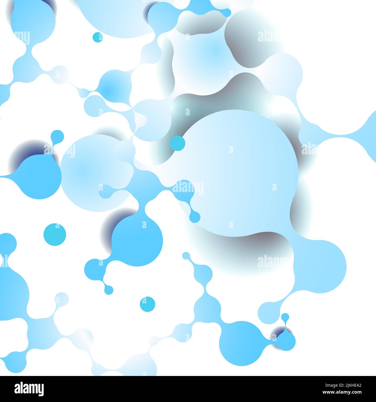 Science abstract background with molecular structure. Vector ...