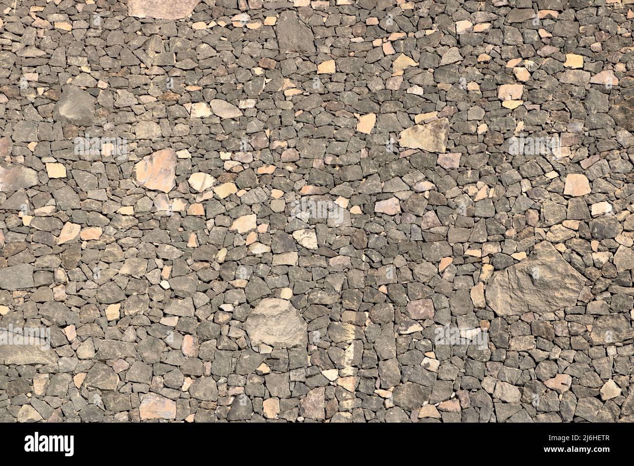 a Gray stone wall texture pattern background Stock Photo - Alamy