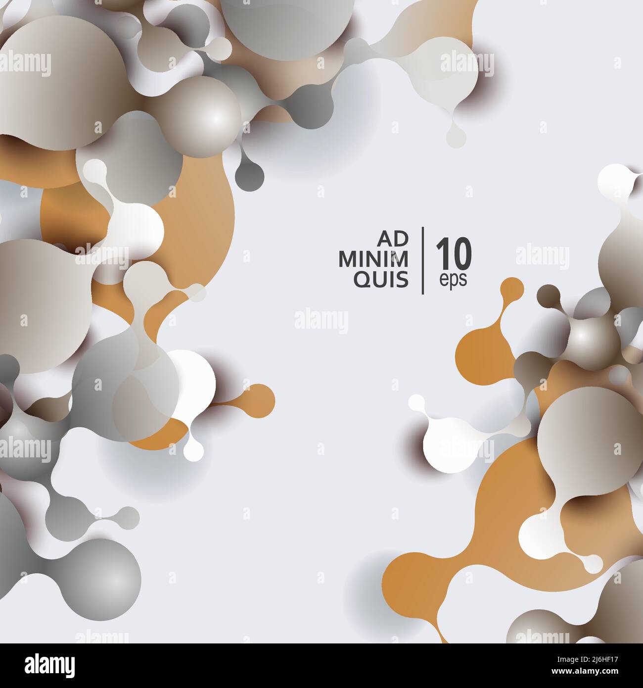 Abstract molecules background with cells structure and DNA molecule ...