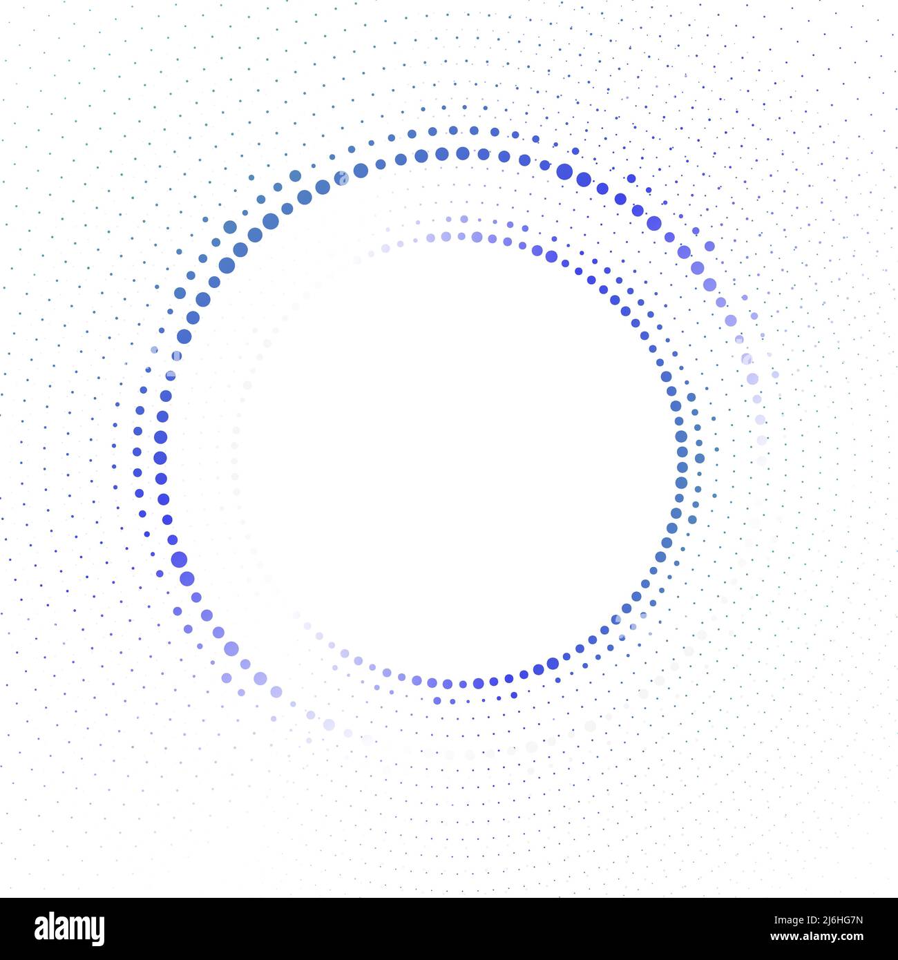 Color abstract halftone circle design element. Vector illustration ...