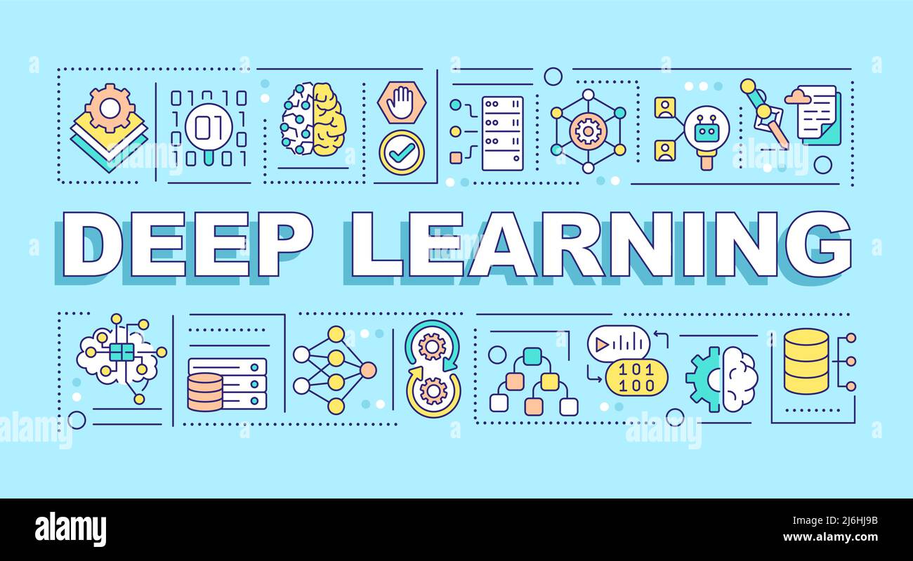 Machine learning word cloud concept. Collage made of words about ...