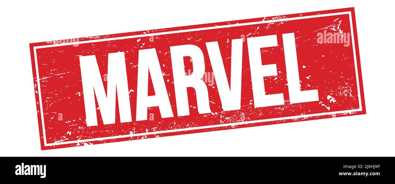 Marvel stamp hi-res stock photography and images - Alamy