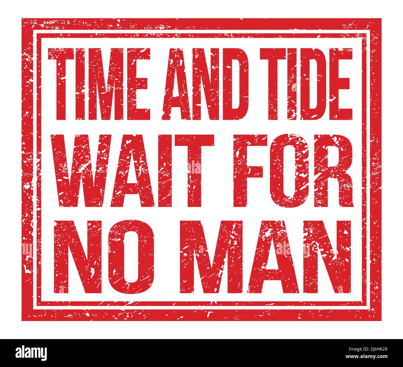 Wait for no man hi-res stock photography and images - Alamy