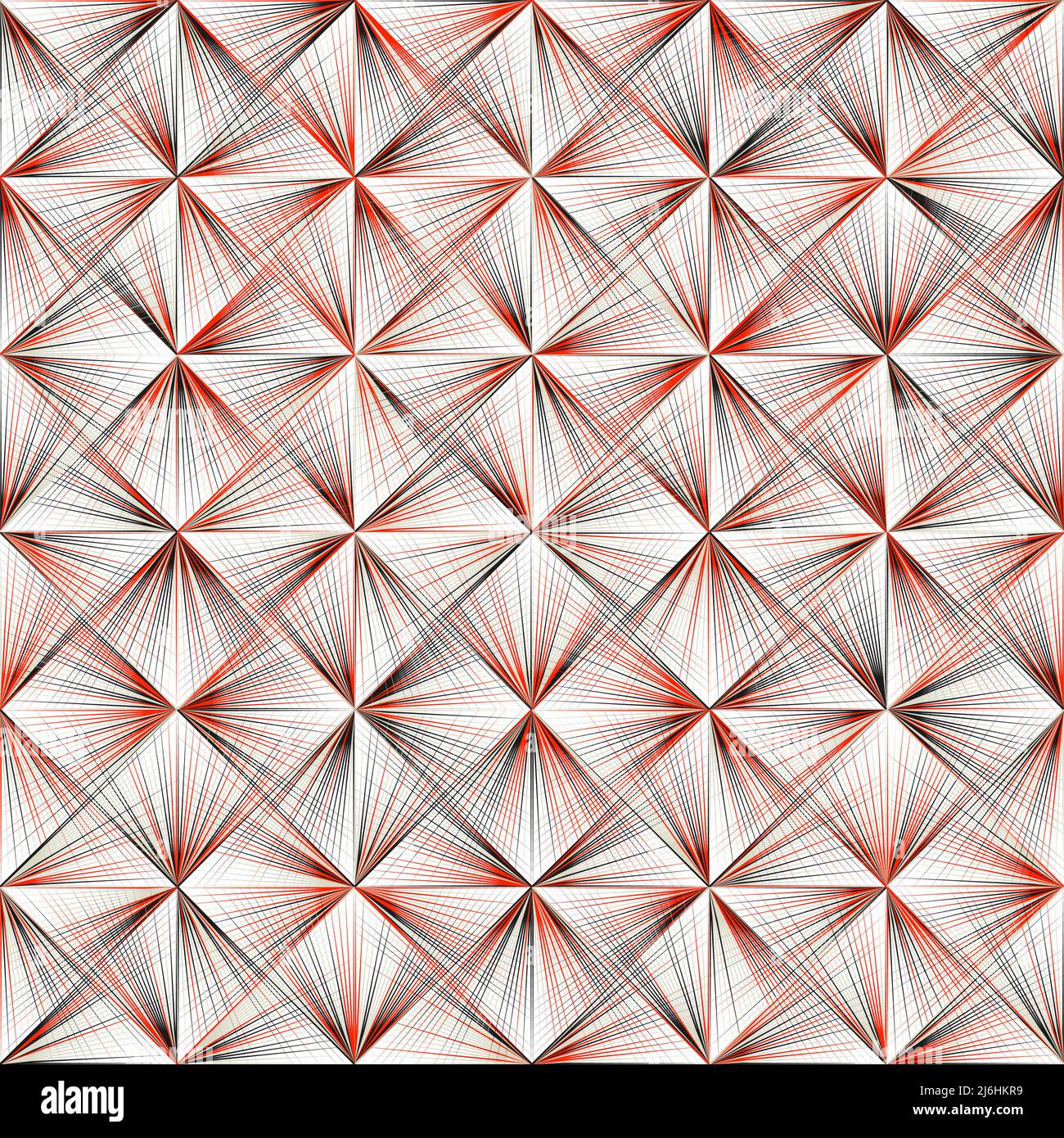 Line Art abstract vector pattern artwork made with various geometric ...