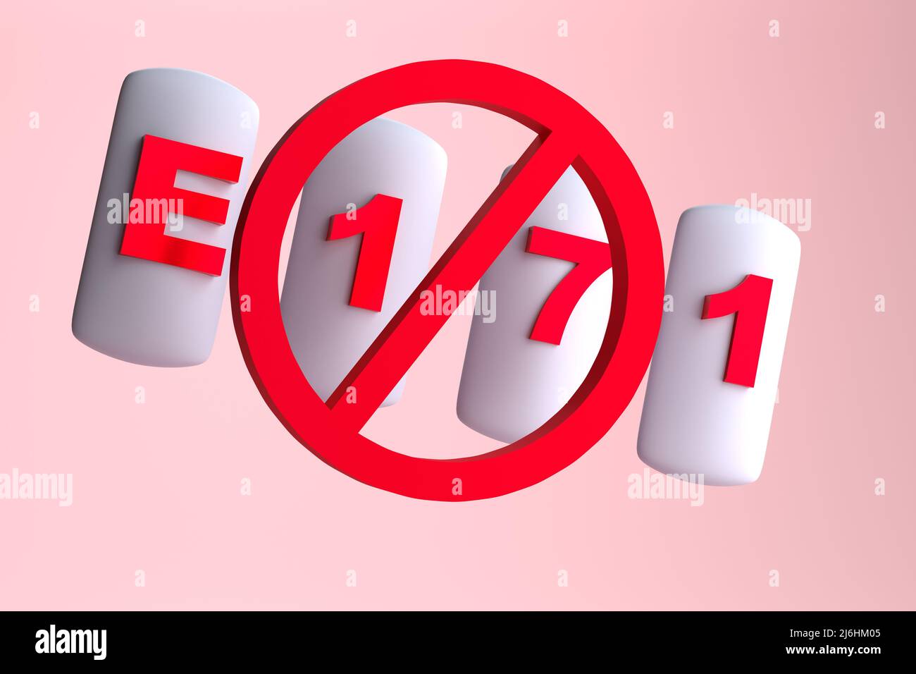 Food additive E171 in chewing gums. Danger and prohibition Titanium ...