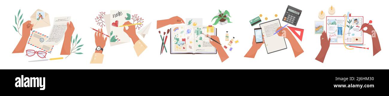 Male hand write idea Stock Vector Images - Alamy