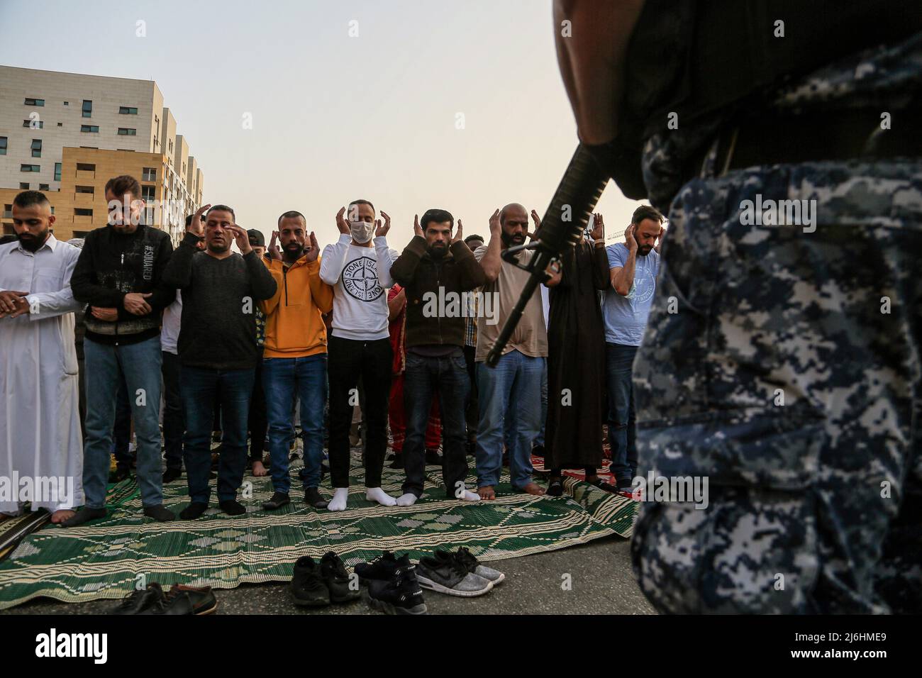 02 May 2022, Lebanon, Beirut: Under tight security, Muslim Sunni ...