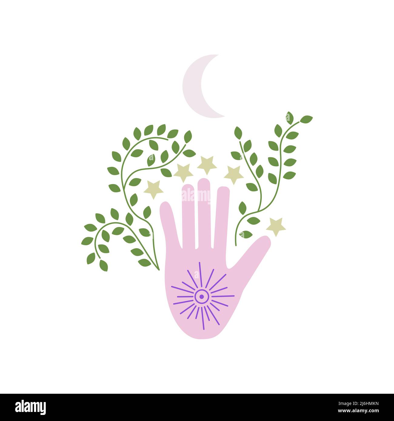 Healing power plant Stock Vector Images - Alamy