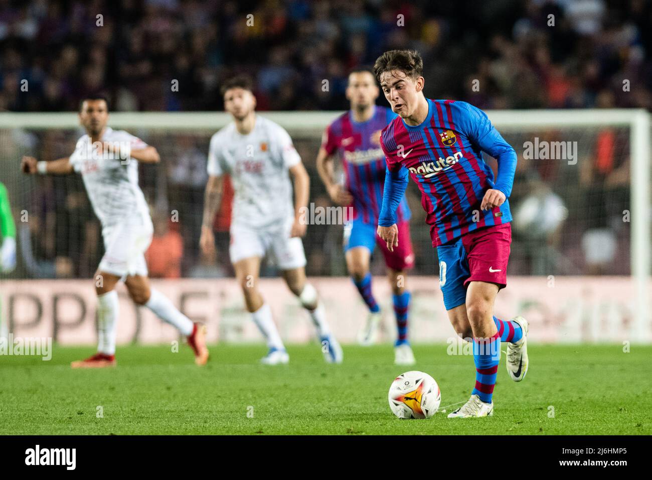 Pablo Martin Paez Gavira "Gavi" of FC Barcelona during the Spanish ...