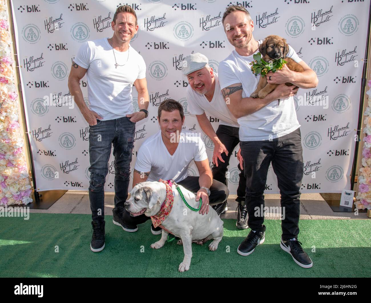 01 May 2022 - Los Angeles, California - Jeff Timmons, Nick Lachey ...