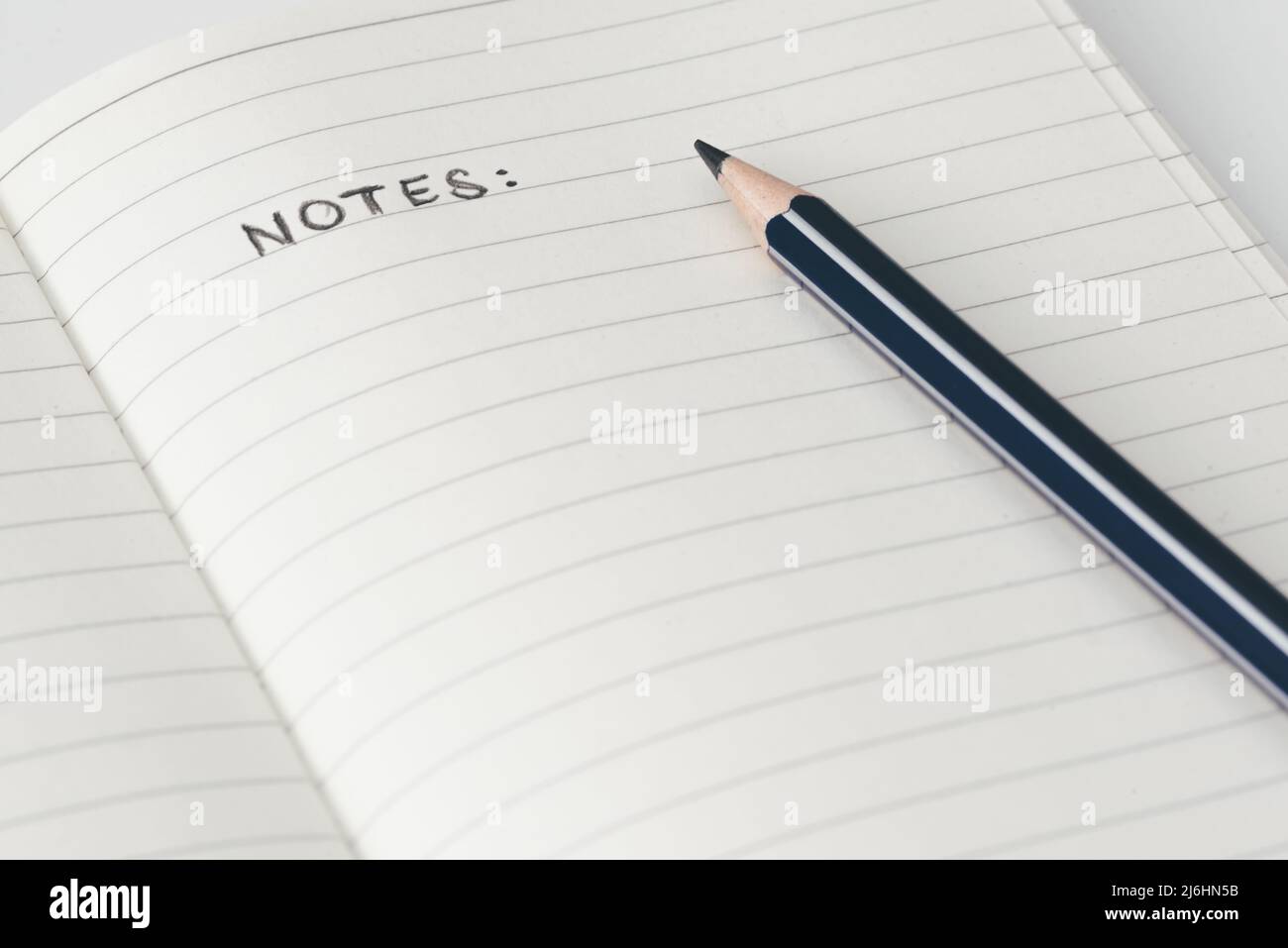 Notebook paper with writing hi-res stock photography and images - Alamy