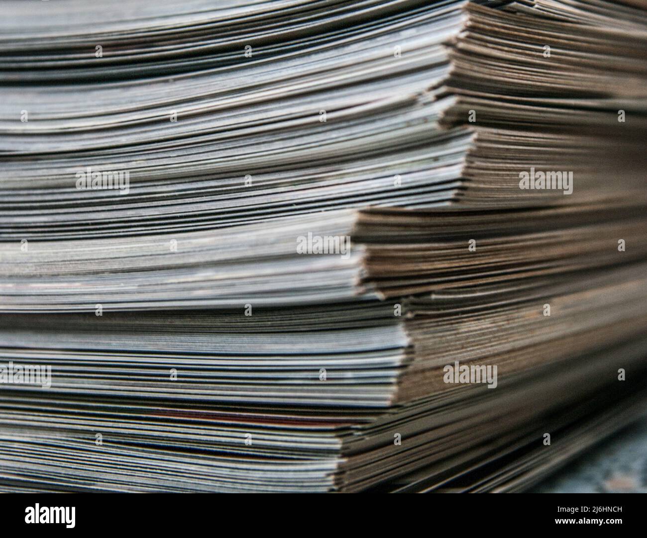 Stack Of Postcards Stock Photo - Alamy