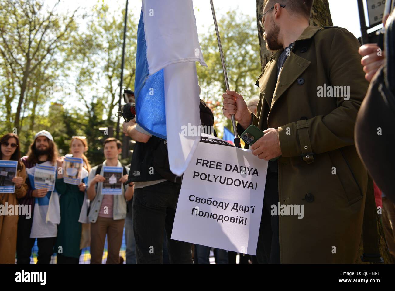 Pro putin poster hi-res stock photography and images - Alamy