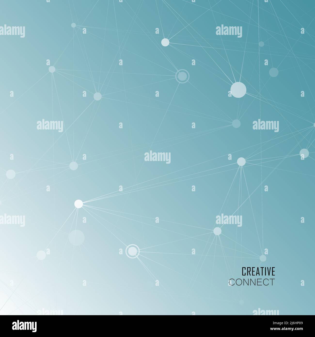 Abstract Polygonal Background With Connecting Dots And Lines Connection Science Background