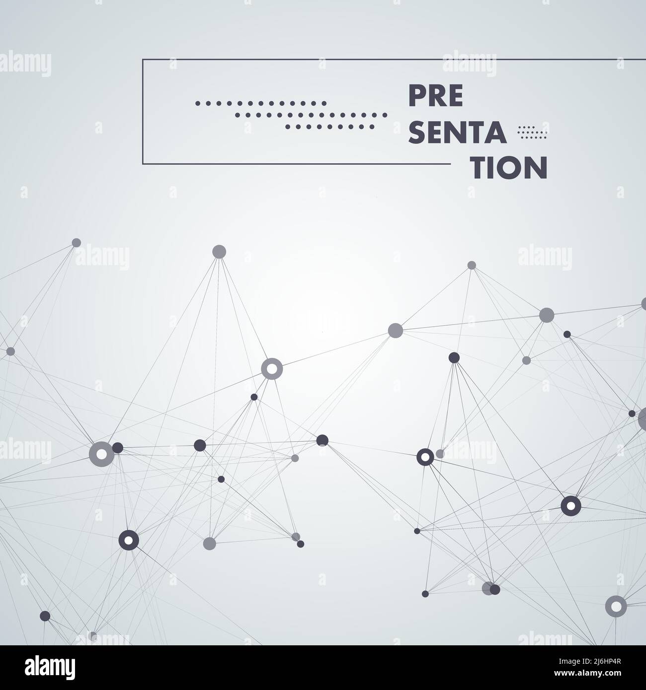 Vector connection abstract molecules. Science and technology graphic ...