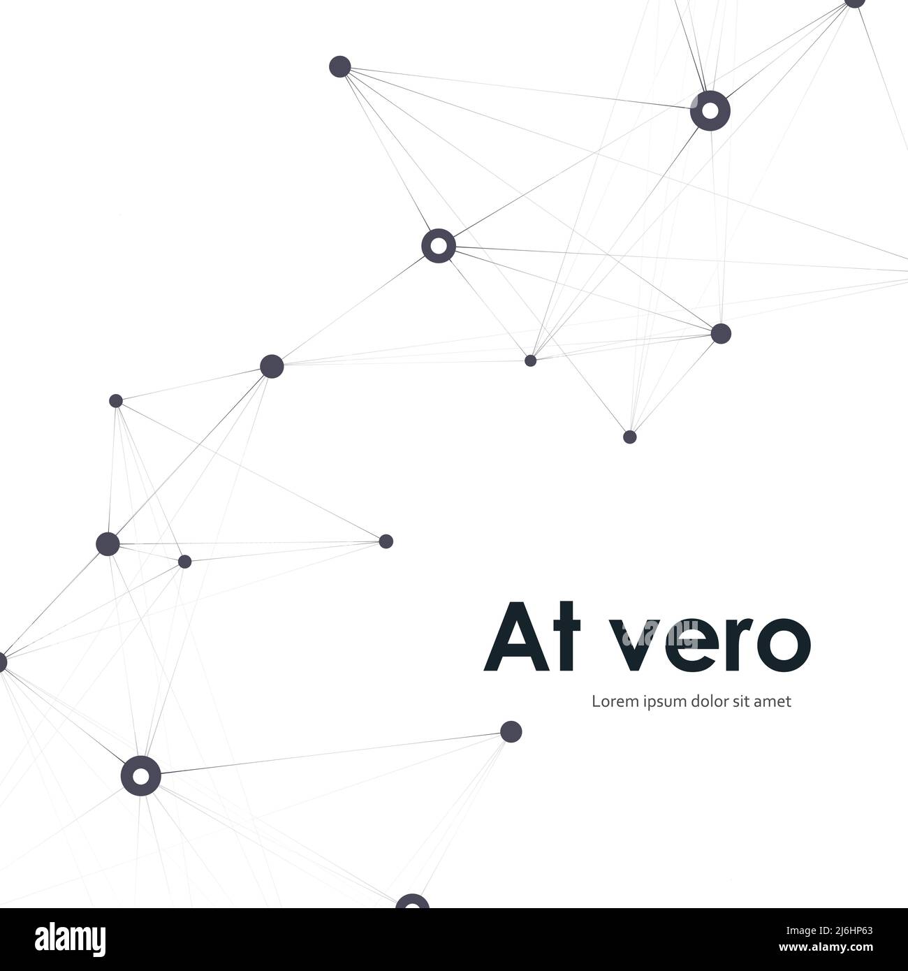 Vector connection abstract molecules. Science and technology graphic ...