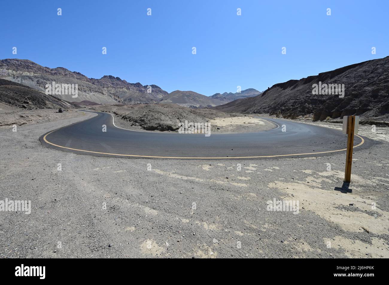 Hairpin bend mist hi-res stock photography and images - Alamy