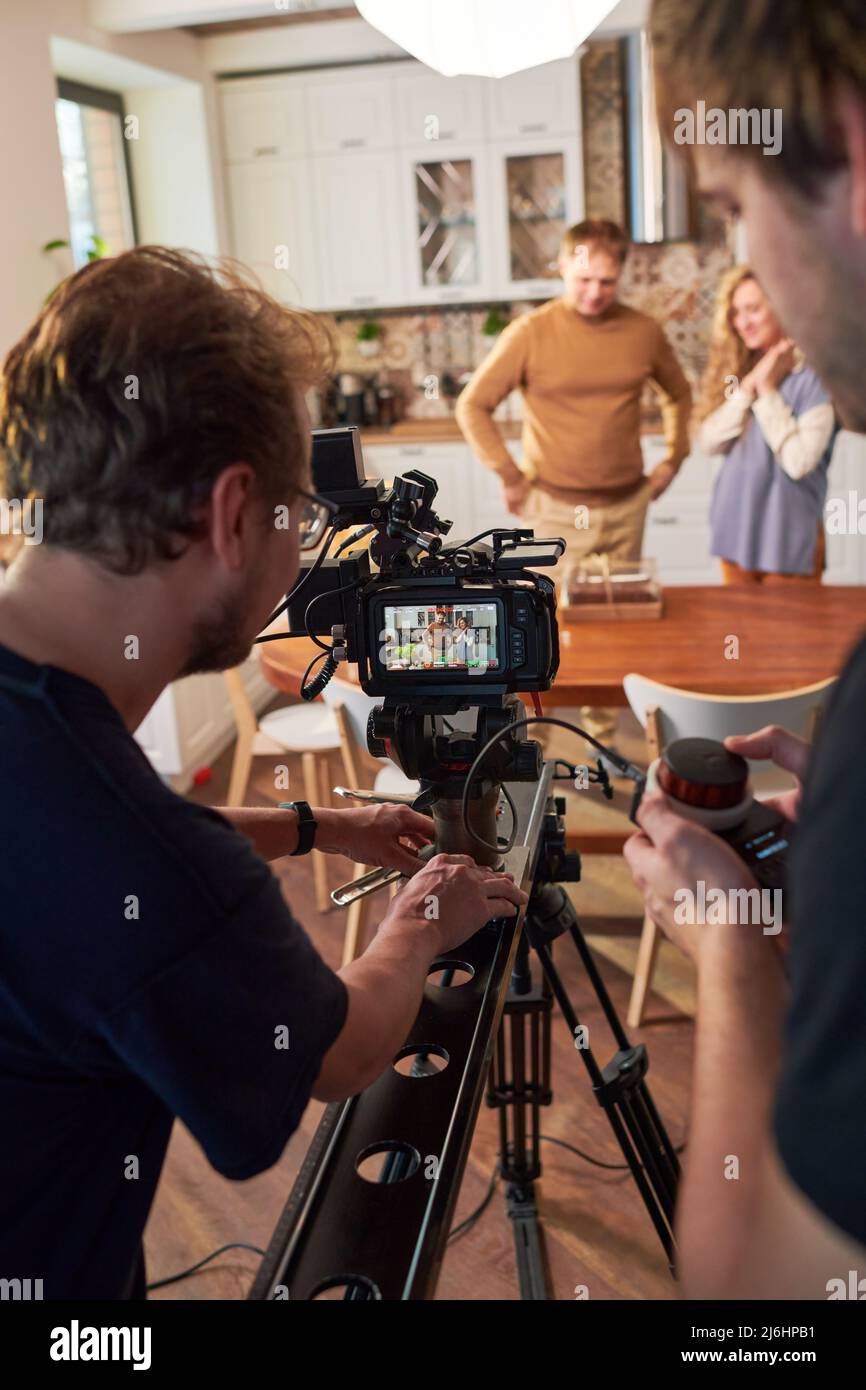 Cameraman studio hi-res stock photography and images - Alamy