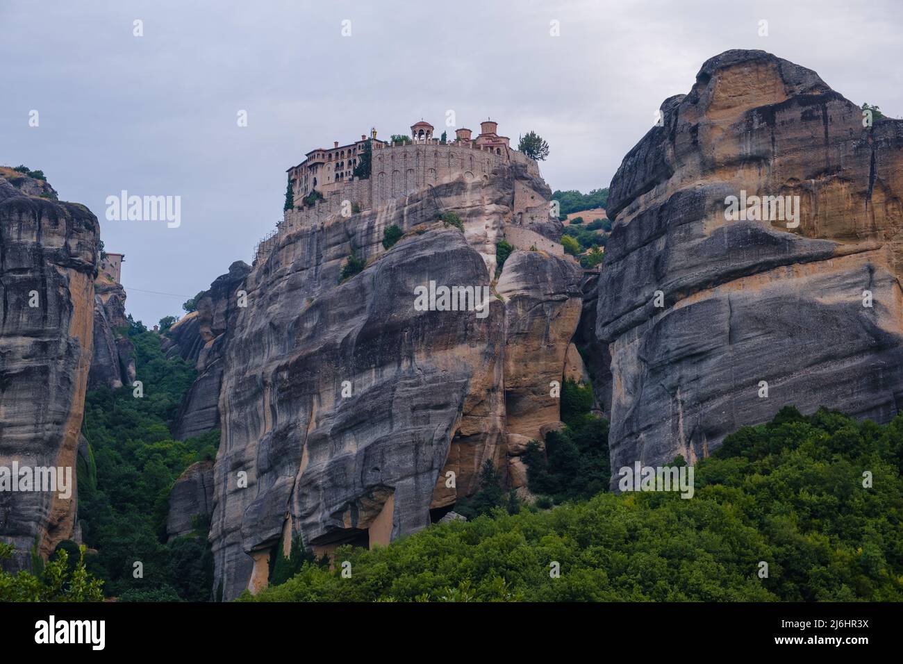 Monastery of Varlaam monastery in famous greek tourist destination ...