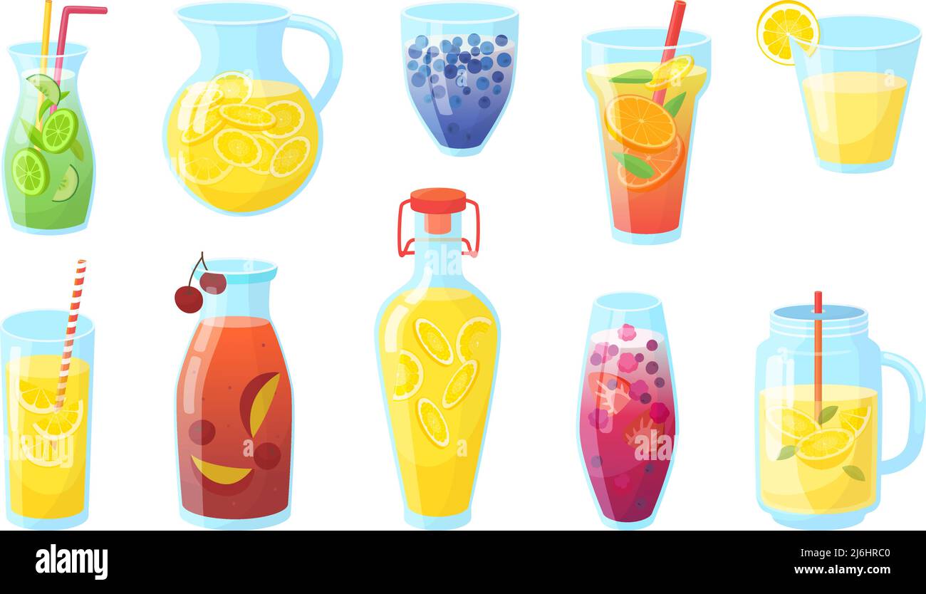 Sweet lemonade tea in Cut Out Stock Images & Pictures - Alamy