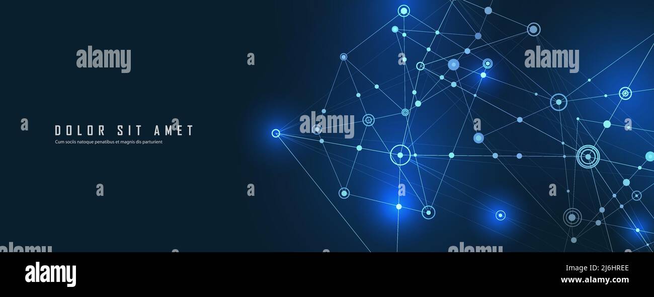 Internet connection abstract sense of science and technology graphic ...