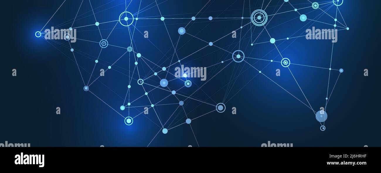 Internet connection abstract sense of science and technology graphic ...