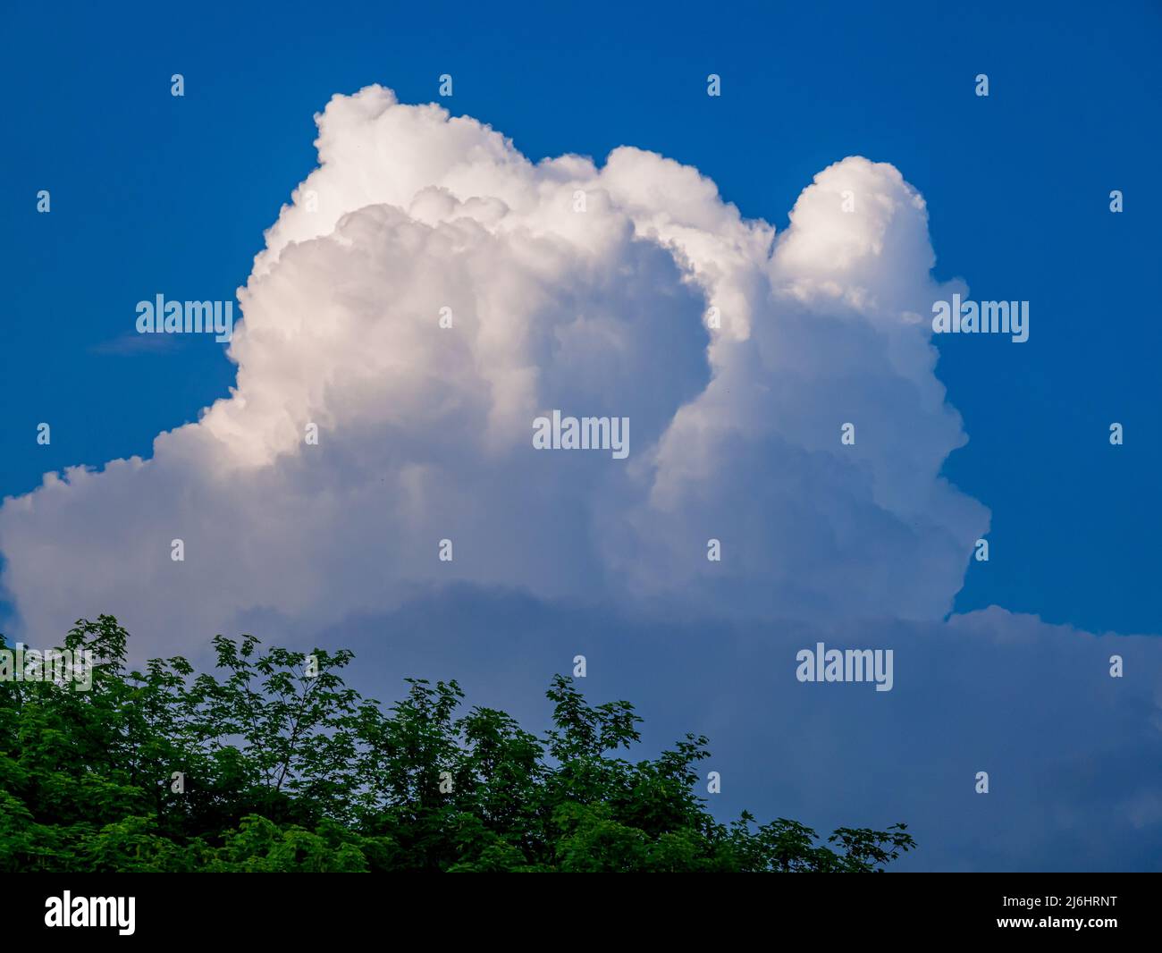 Big white massive cumulus clouds hi-res stock photography and images - Alamy
